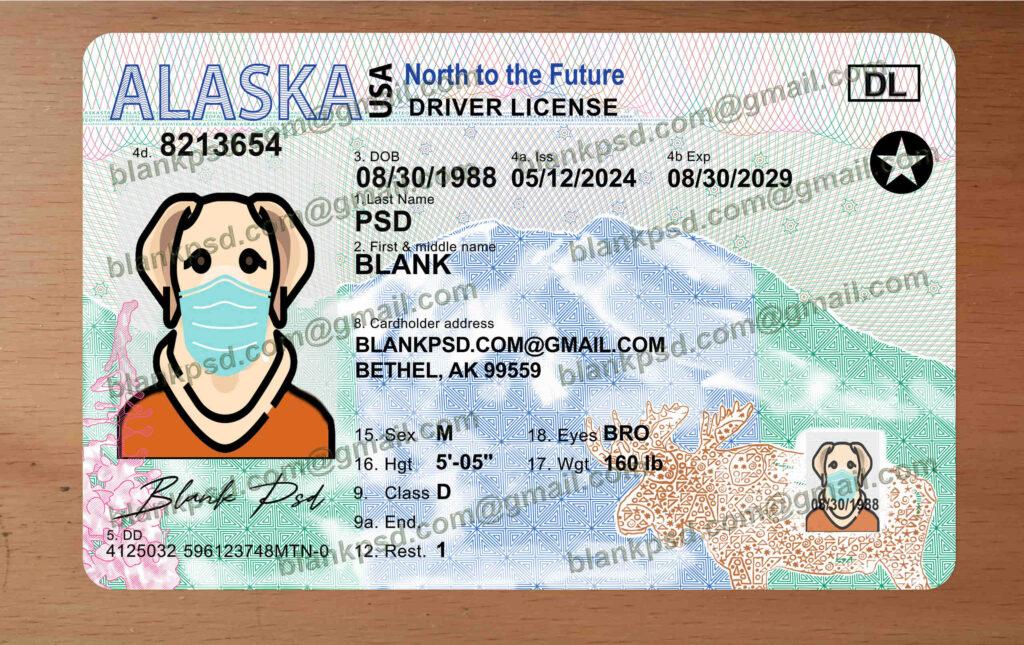 Drivers License Psd - High Quality - Blank PSD